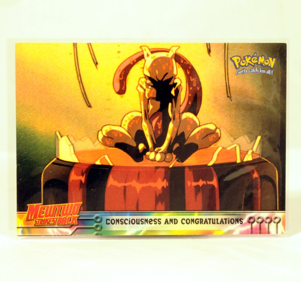 3 Consciousness and Congratulations Mewtwo Strikes Back NM - Scoopy's Collection